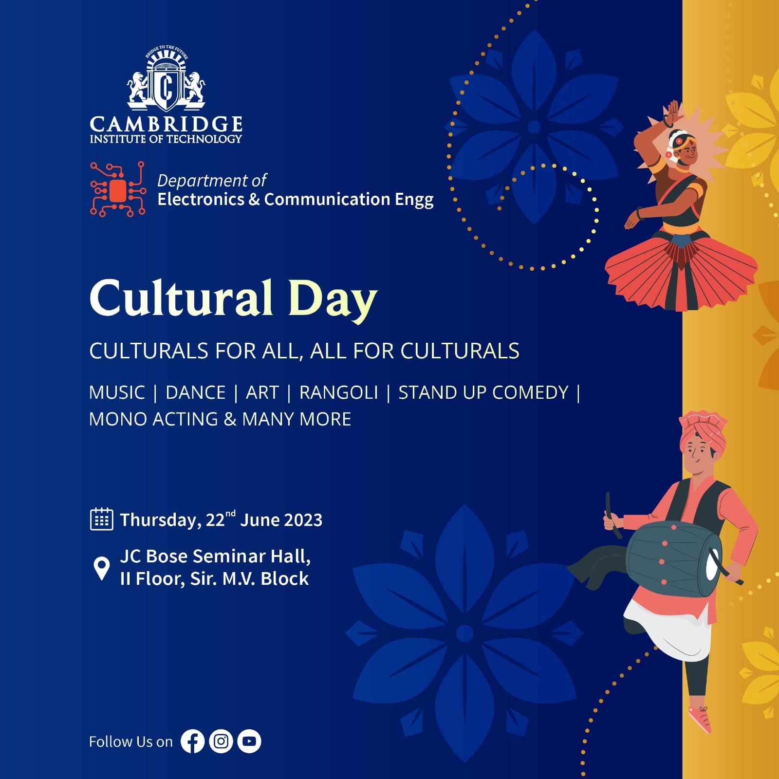 Cultural Day | Cambridge Group of Institutions